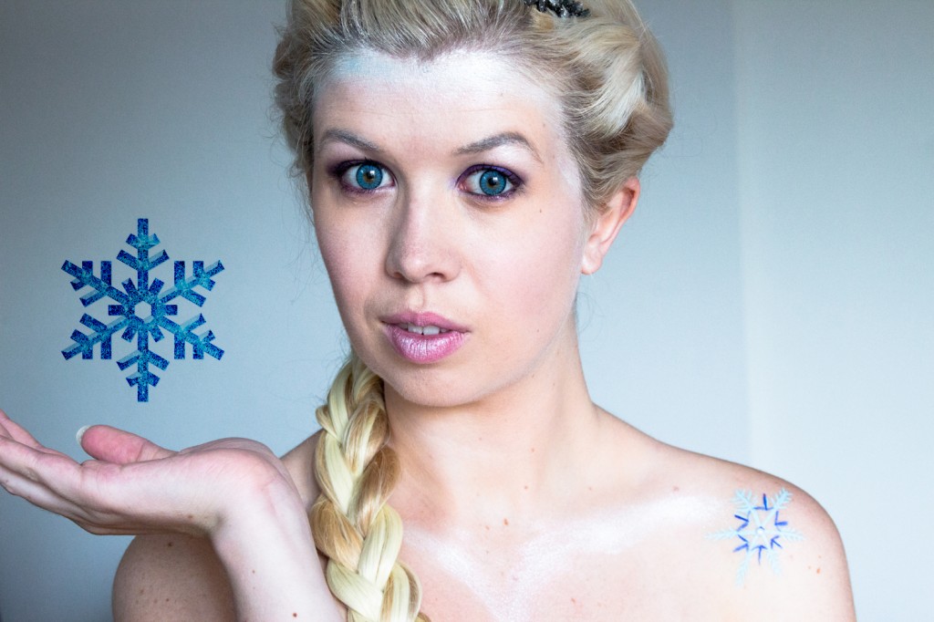 Un petit nuage de neige rien que pour toi, Aya! [Elsa Frozen Makeup ...